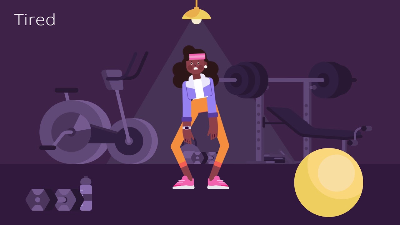 Fitnes Girl 2D Character and Her Actions - CreateStudio Animation - YouTube