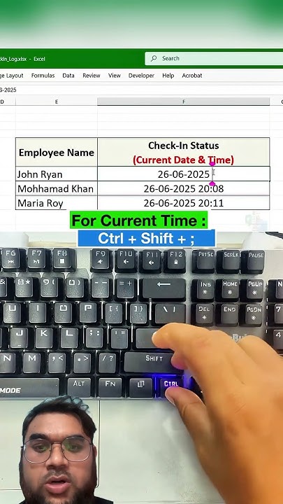 Current date and time shortcut key #shortcutkeys #shortcut #computereducation #computerzone ...