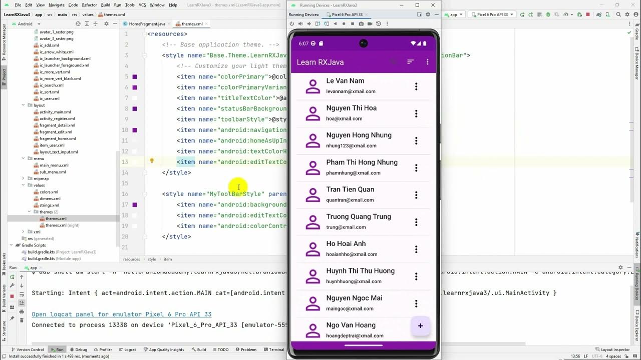 Android - Tùy chỉnh giao diện cho SearchView - YouTube