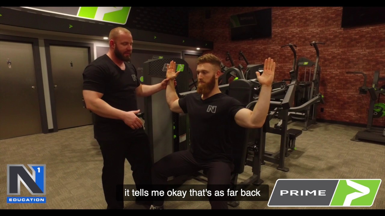 Prime Hybrid Shoulder Press Setup and Exercise Execution Demo - YouTube