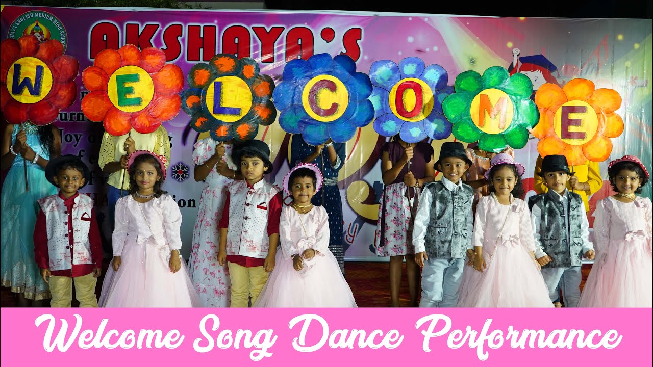 Welcome Song Dance Performance | Graduation Day & Farewell Celebration ...