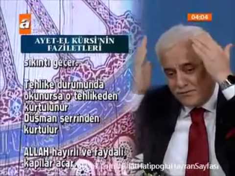 nihat hatipoğlu AYET EL KüRSi