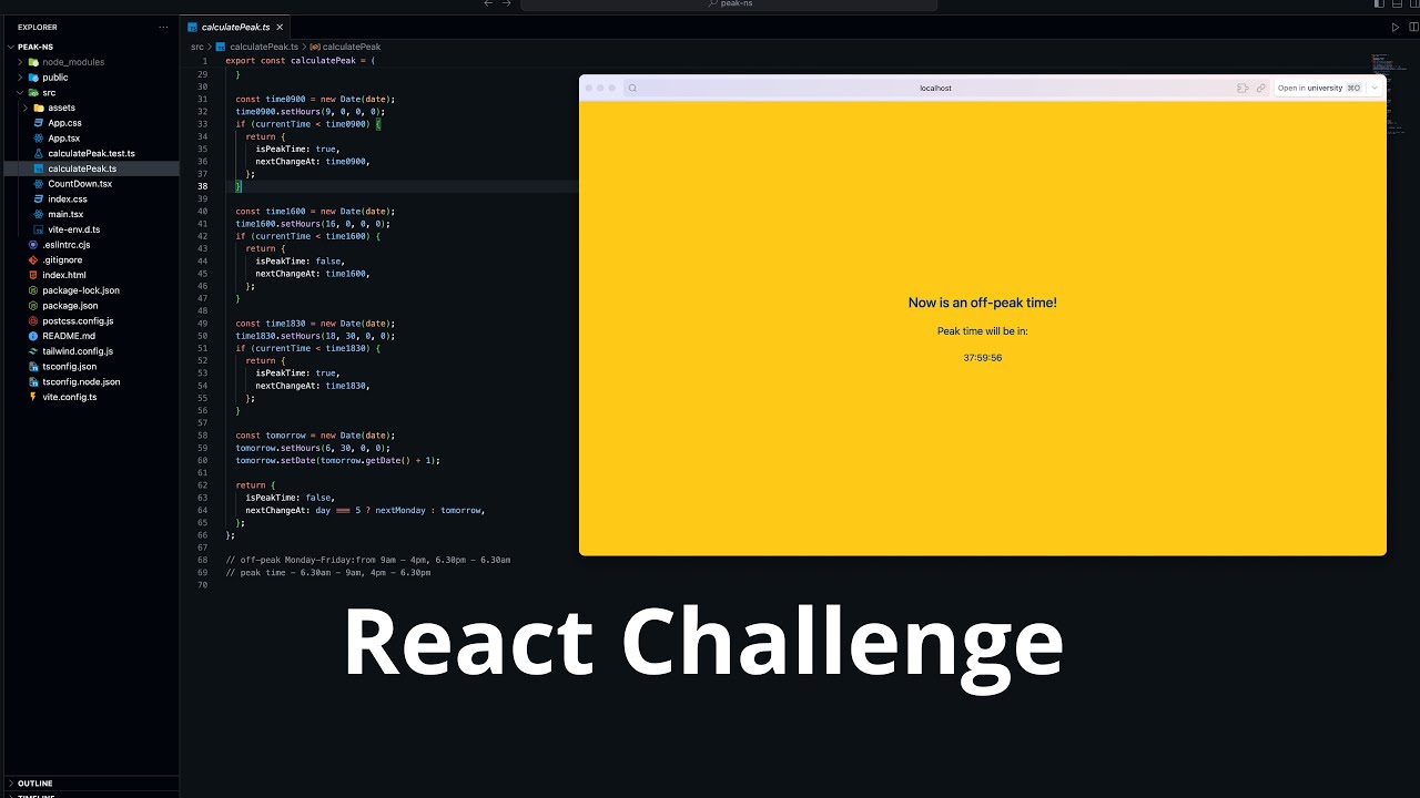 Попробуй сделать этот challenge | React - YouTube