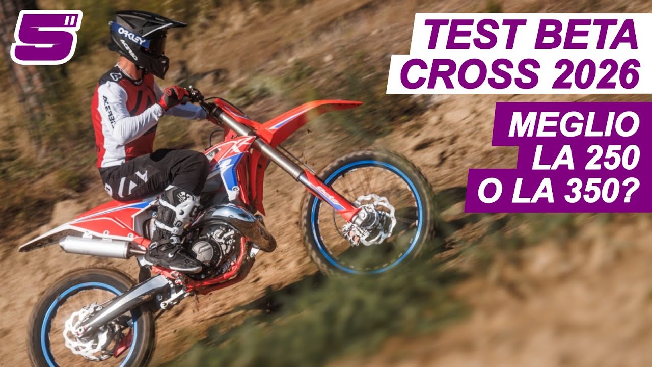 TEST BETA RX 350, RX 250, RX 450 2026 la PROVA ANTEPRIMA delle nuove ...