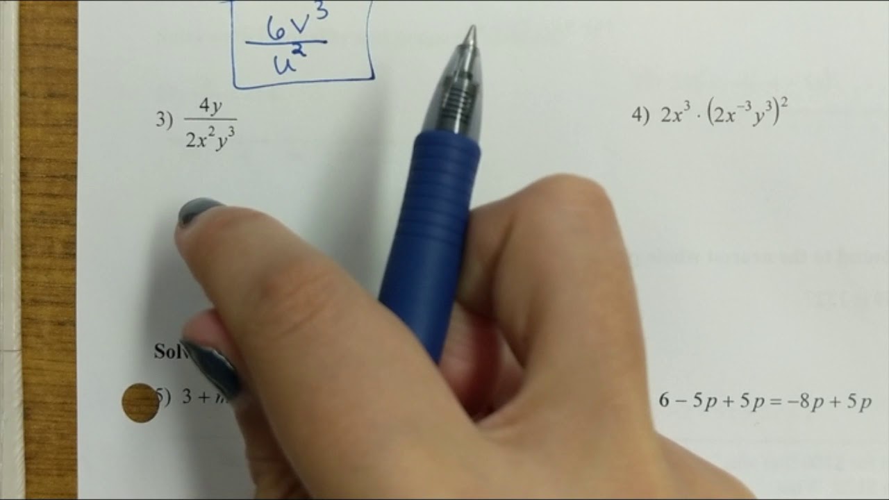 Algebra 2 Review 2 Part 1 of 3 - YouTube