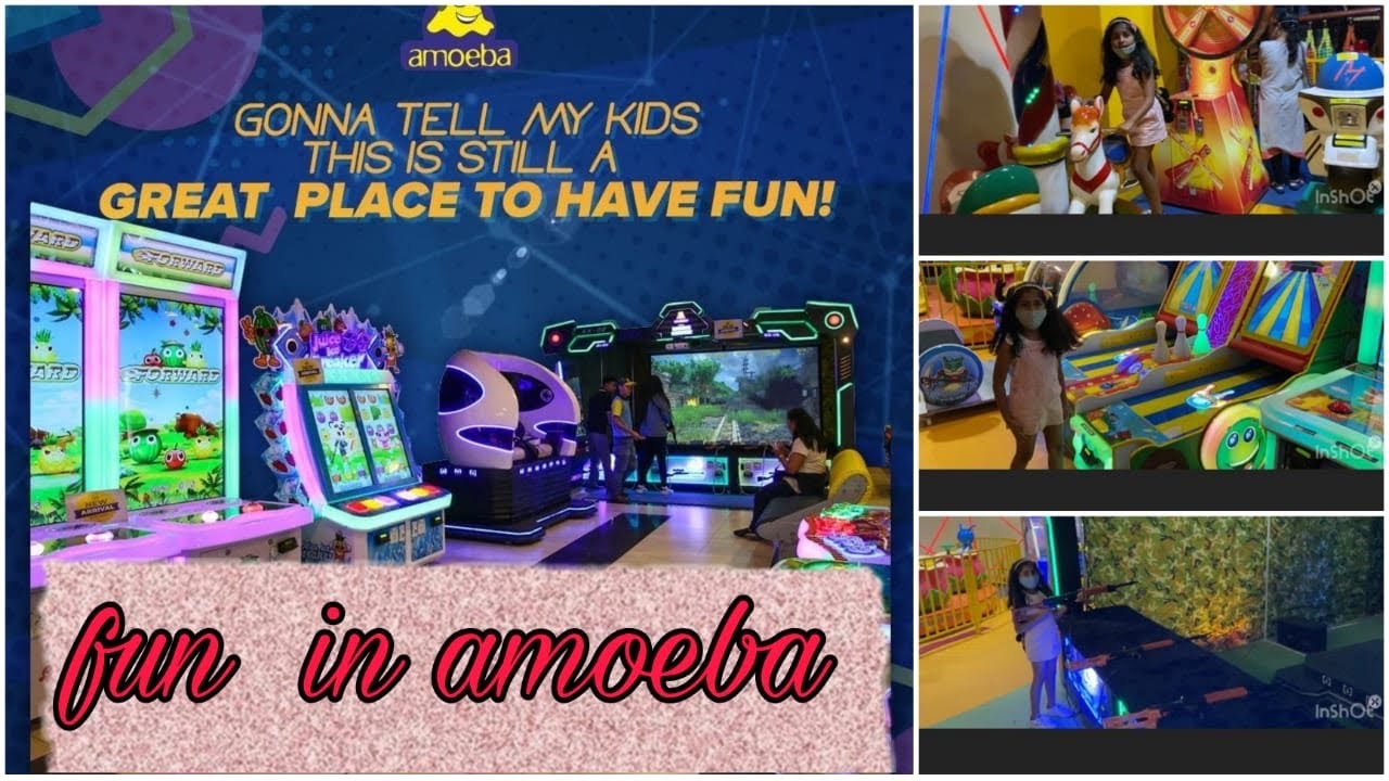 Fun at amoeba in Phoenix mall. // Bangalore //bhuvainika - YouTube