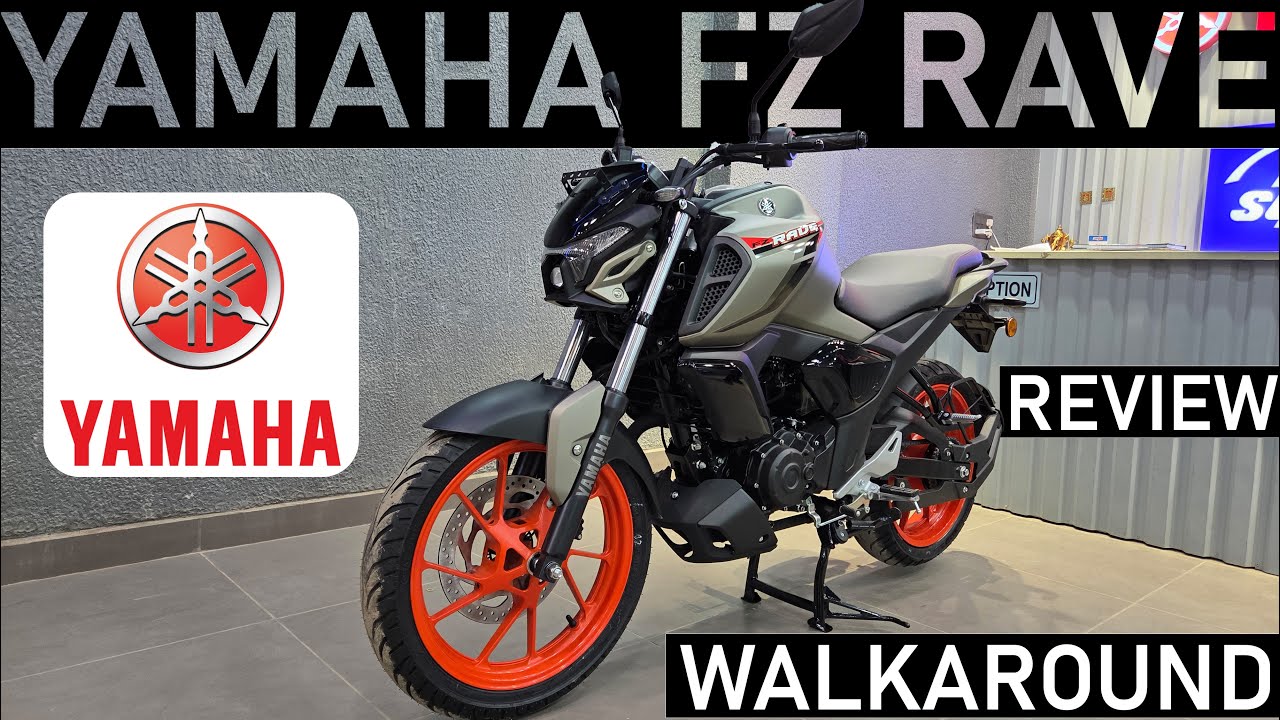 WALKAROUND REVIEW | EPISODE-34 | YAMAHA FZ RAVE | COMPLETE FEATURE ...
