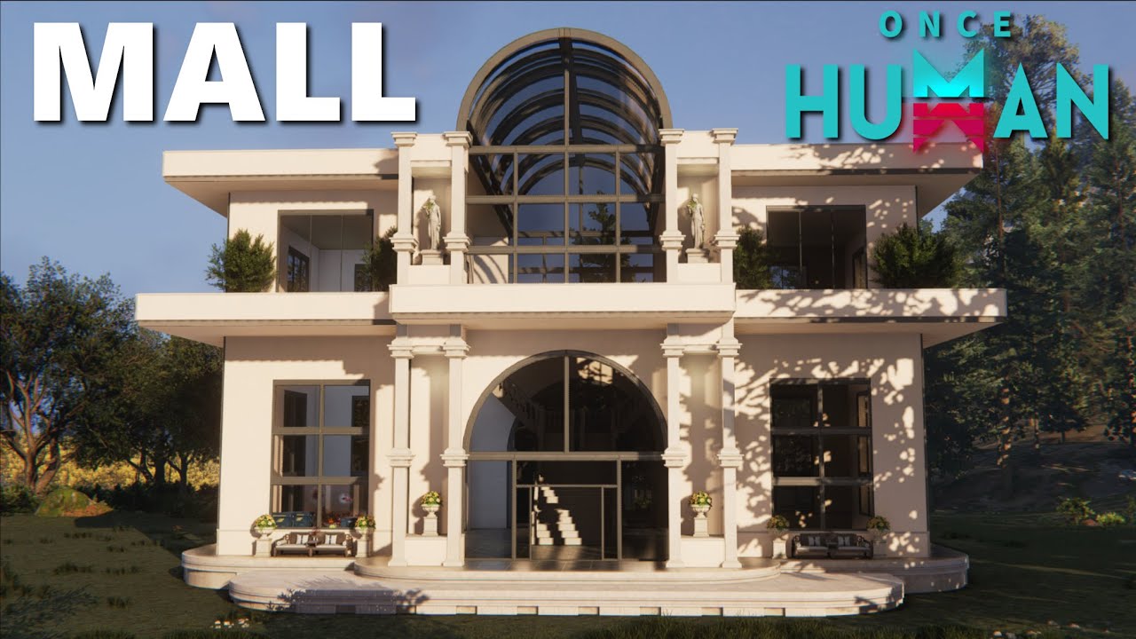 ONCE HUMAN BASE DESIGN | SPEED BUILD MALL - YouTube