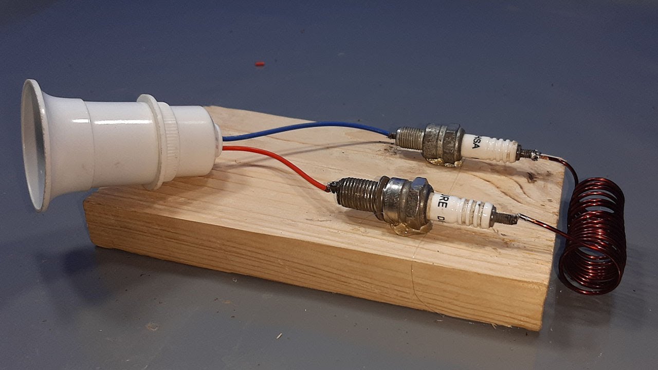 free energy light bulb with magnet _ science project - YouTube