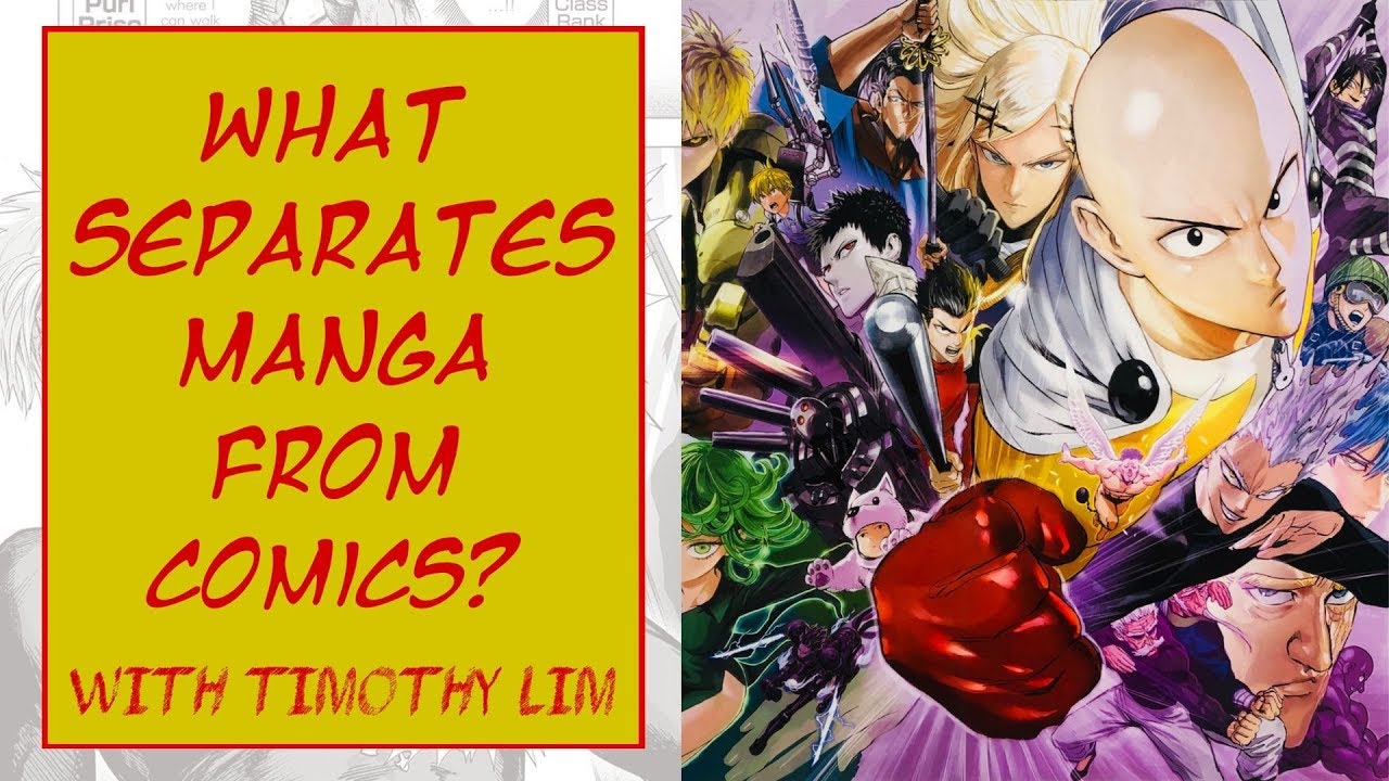 What Separates Manga from Comics? with Timothy Lim - YouTube
