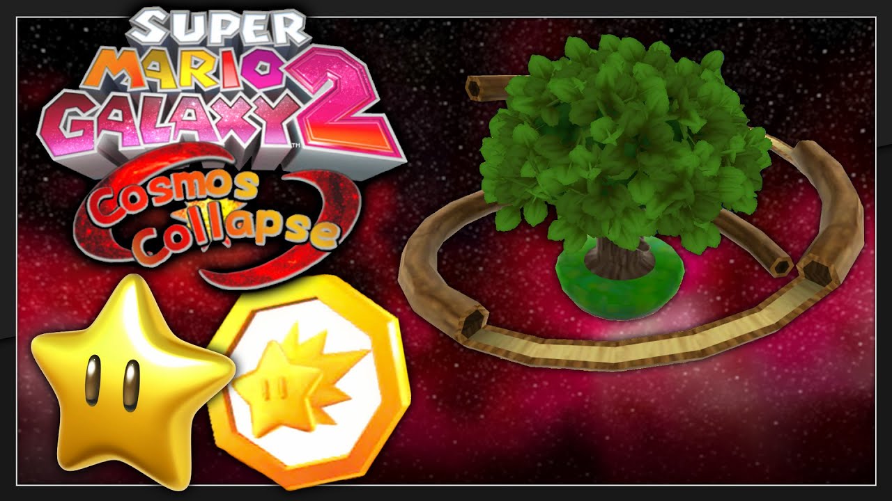 Super Mario Galaxy 2 Cosmos Collapse - Tall Drunk Galaxy ALL STARS ...