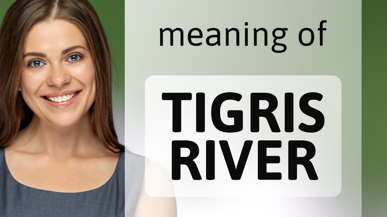Tigris river | TIGRIS RIVER definition - YouTube