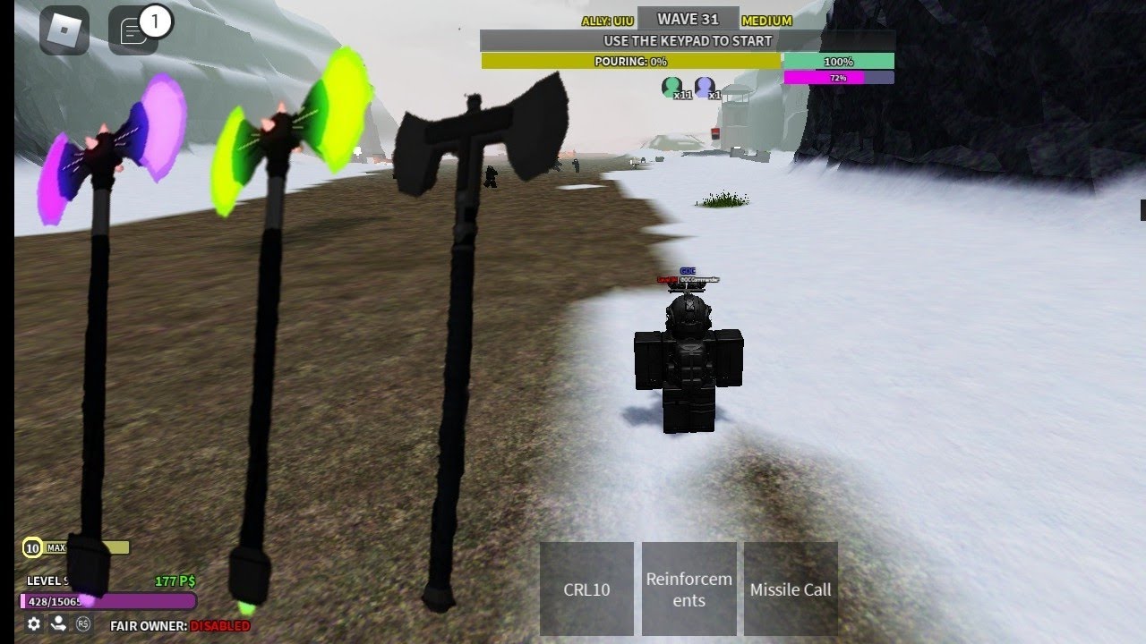 The Red Lake Roblox : Axe and Tanzanite Axe - YouTube