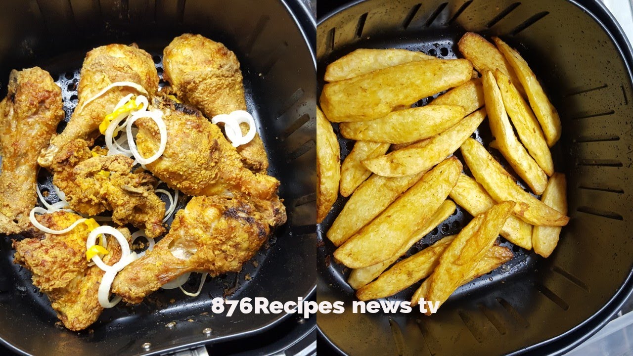 Air fryer Irish potato wedges - YouTube