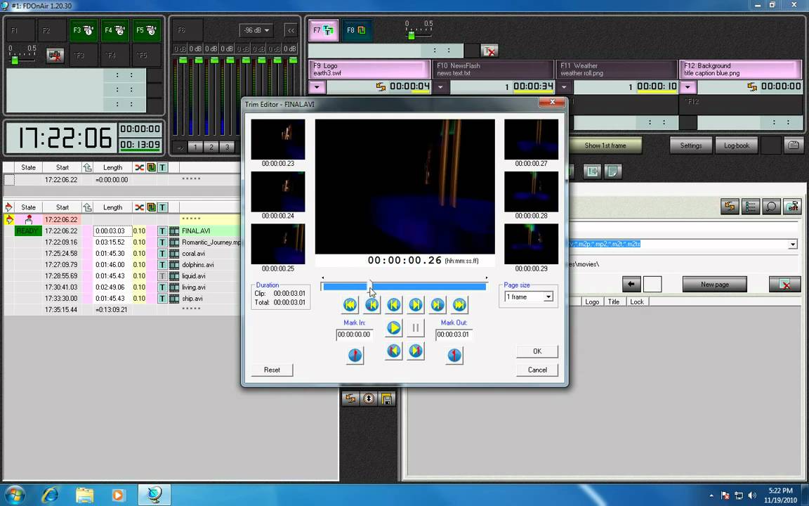 Creating simple schedule with Darim Vision OnAir - YouTube
