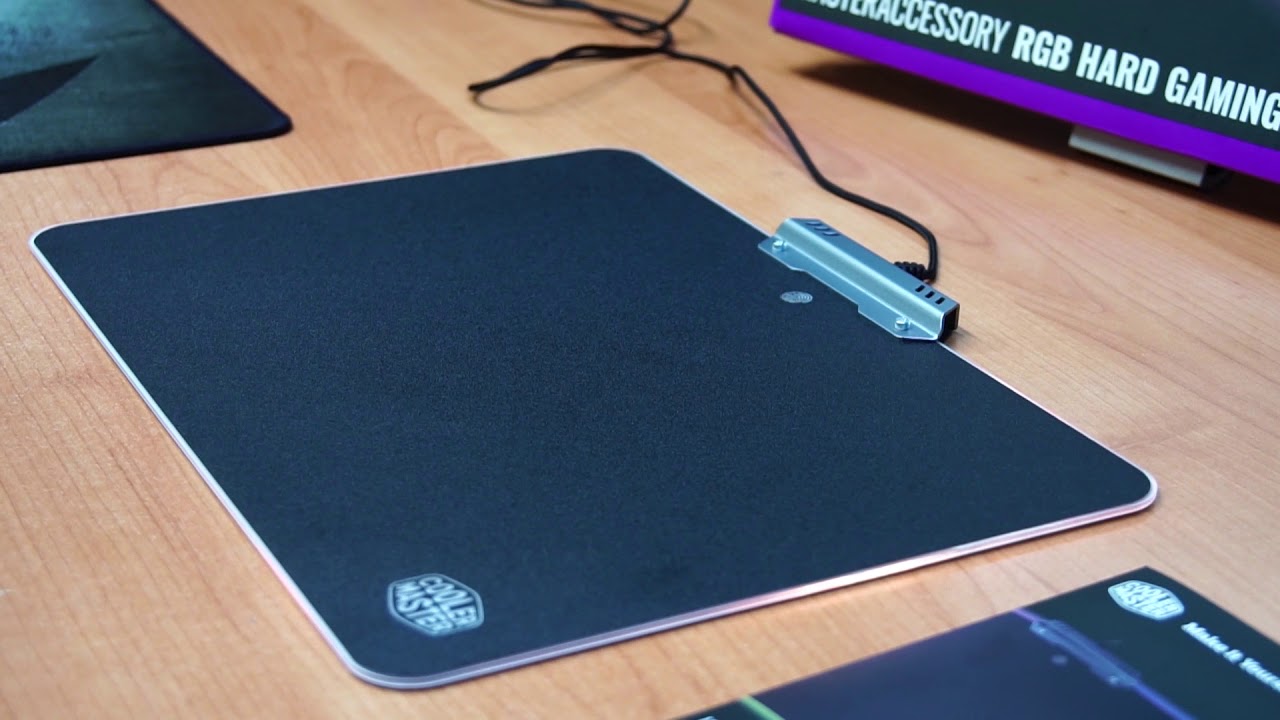 Cooler Master MasterAccessory - RGB Hard Gaming Mousepad | PCMIG Review ...