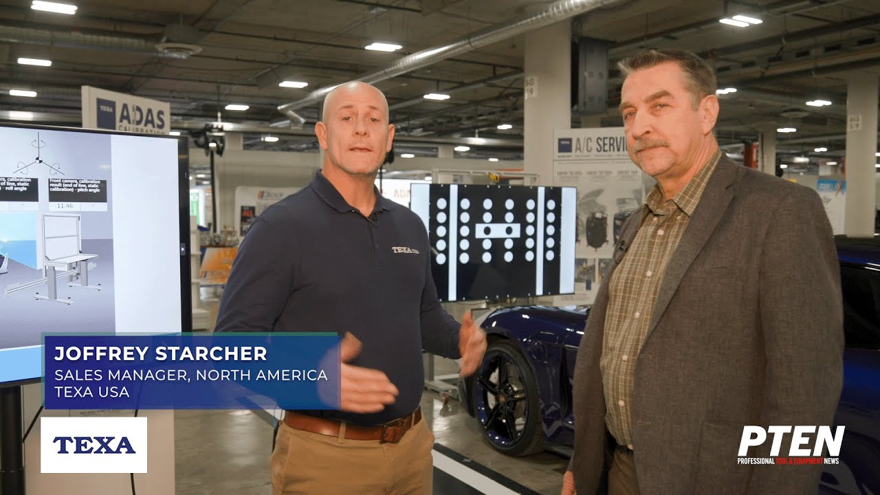 Texa AAPEX Interview – Focus on ADAS Calibration - YouTube