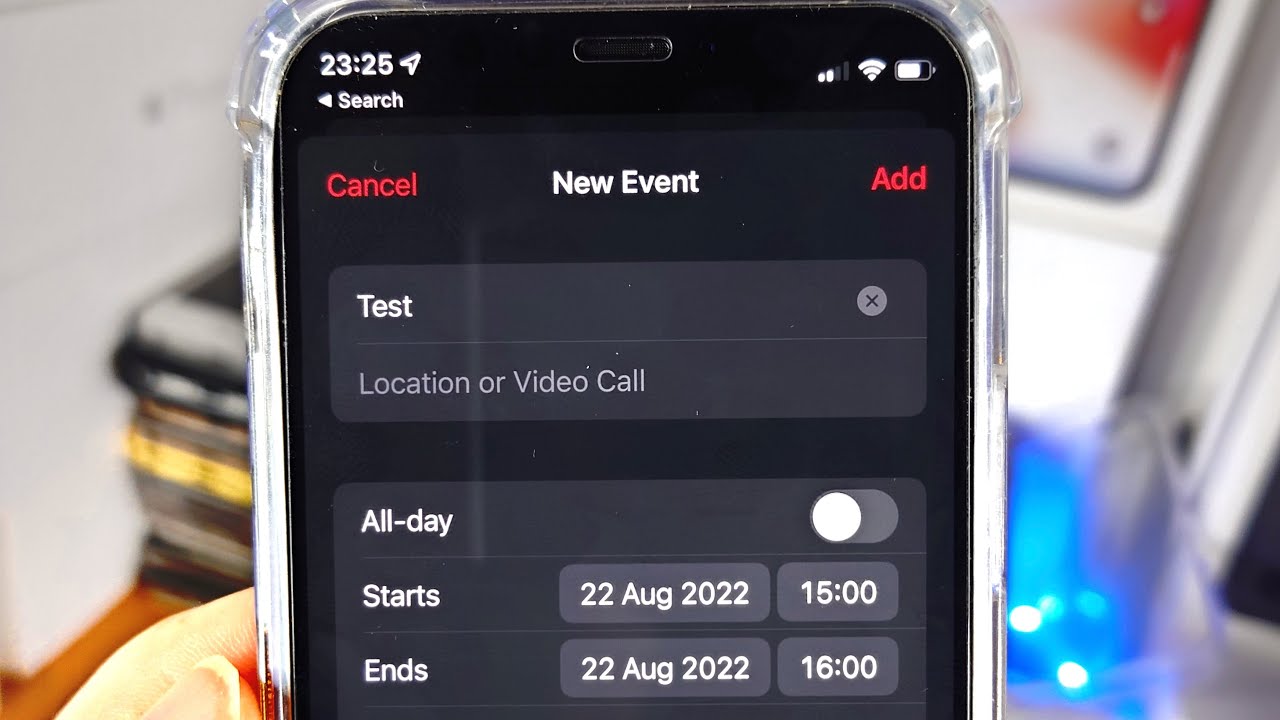 ANY iPhone How To Add Calendar Events! - YouTube