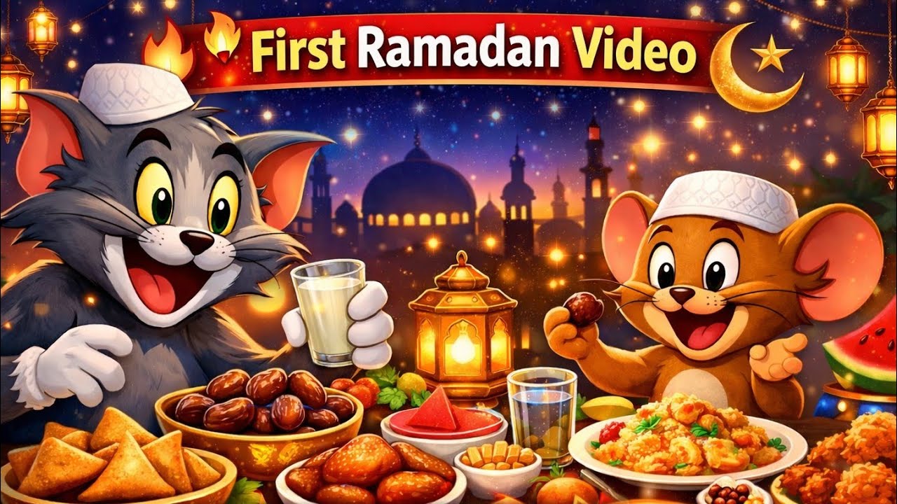 Tom & Jerry Ramadan Special 🌙 | First Ramadan Video | Funny Iftar ...