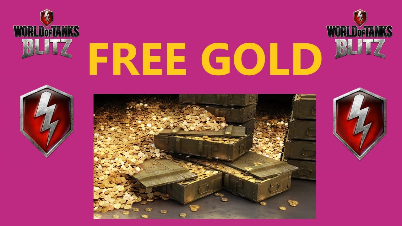 How to get Free GOLD during World of Tanks Blitz Event - YouTube