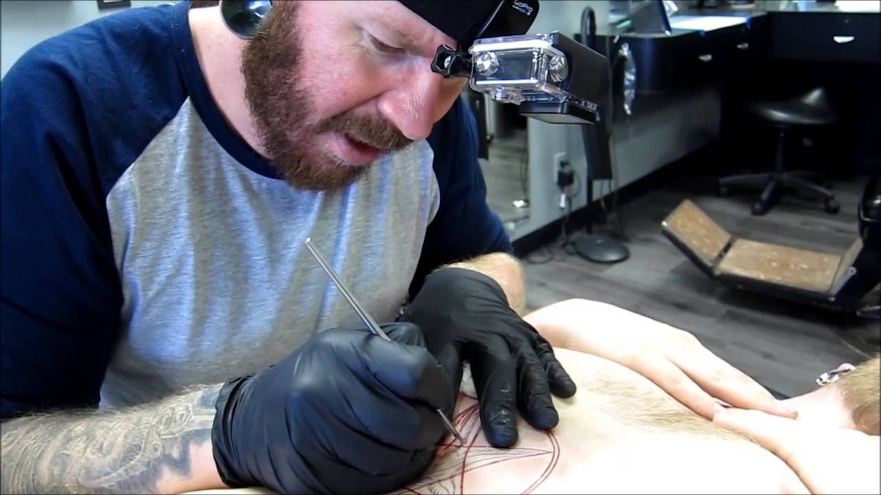1st Scarification experience - YouTube