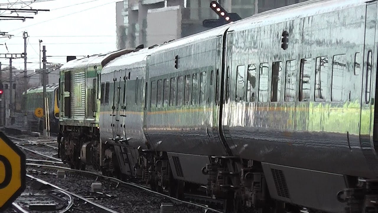 IE 201 Class Locomotive 231 + Enterprise Train 9003 - Connolly, Dublin ...