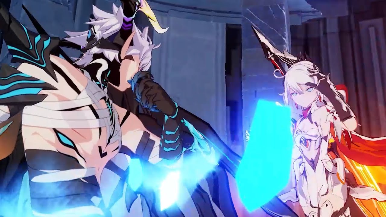 Scene when Kiana Herrscher VS Kevin Mantis Mode - YouTube