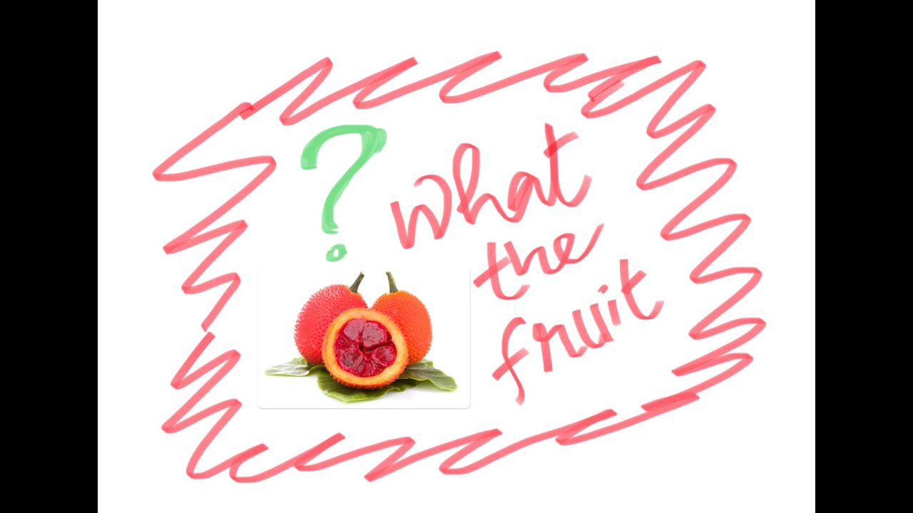 Gac fruit (The heaven fruit) - YouTube
