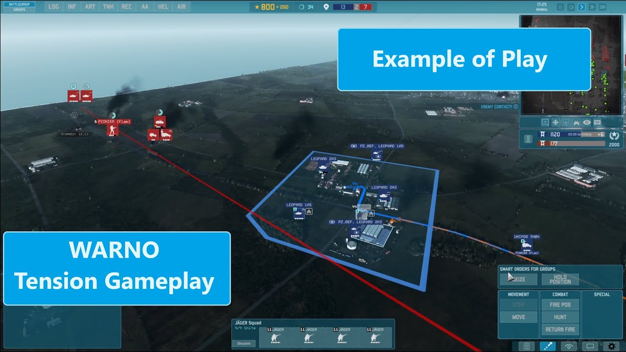 WARNO - Kellermann Update Gameplay - YouTube