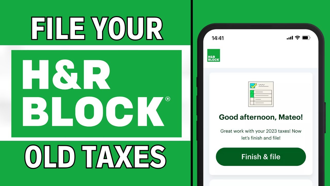 How to File Past Taxes on H&R Block | LATEST GUIDE - YouTube