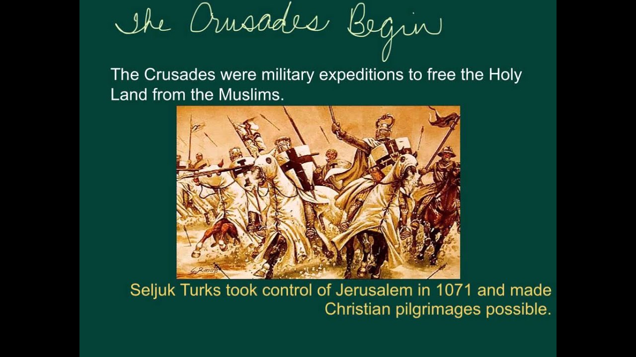 The Church and the Crusades - YouTube