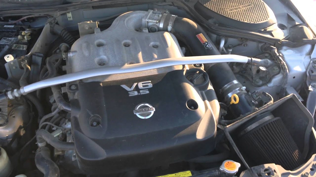04 VQ35DE 6spd Engine Swap 60k Miles - YouTube