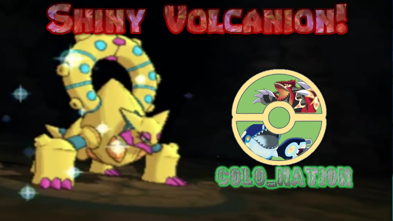 Shiny Volcanion w/Signature Move! Pokemon Omega Ruby/Alpha Sapphire ...