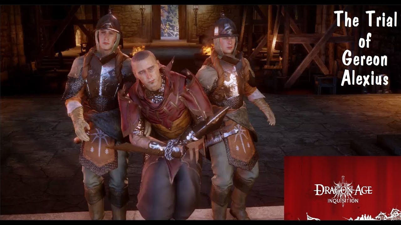 Dragon Age: Inquisition - Trials of Gereon Alexius - ALL DIALOGUE ...