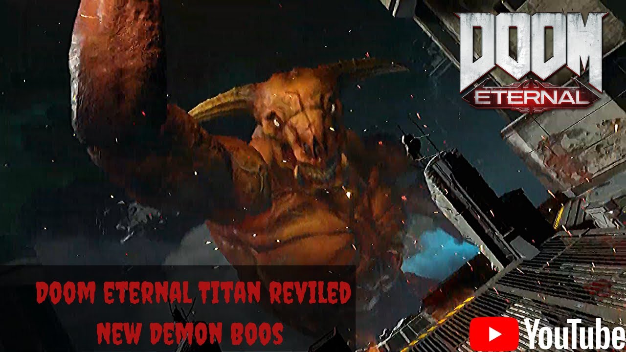 New Doom Eternal Titan | Doom Eternal Game Play | Doom Eternal The Doom ...