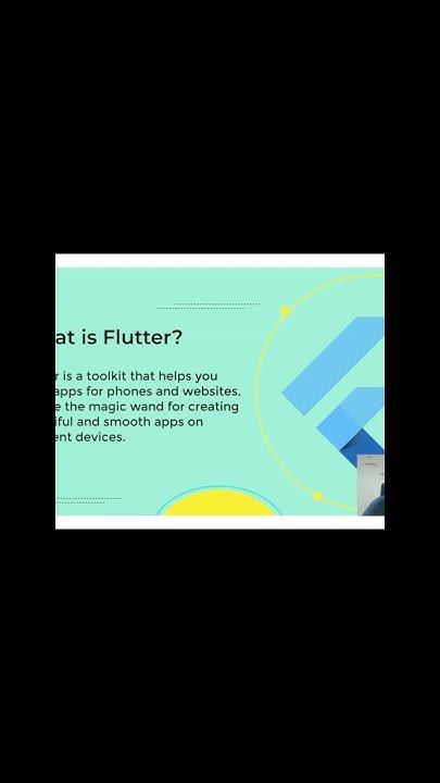What is FLUTTER? | #hindi #coding #dart #flutter #appdevelopment #app #development - YouTube