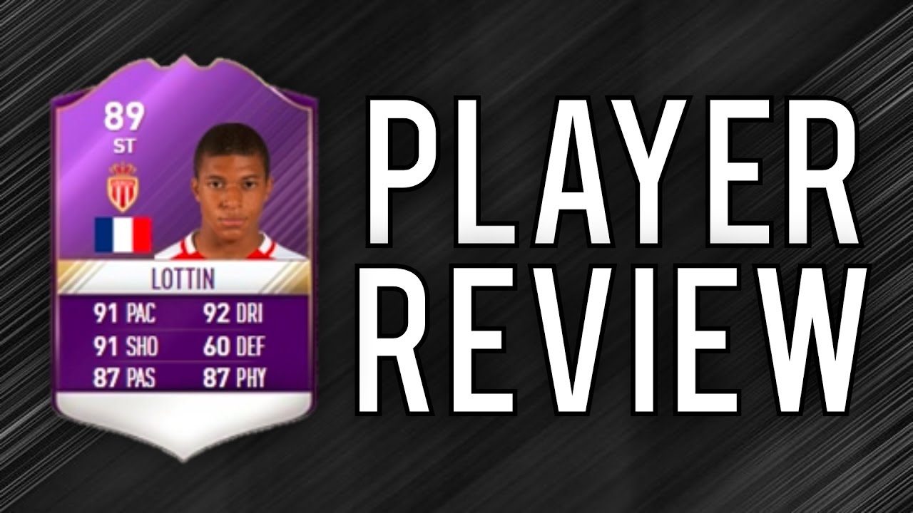 FIFA 17 - YPOTY Mbappe Lottin (89) Player Review! (Gameplay and In-Game ...