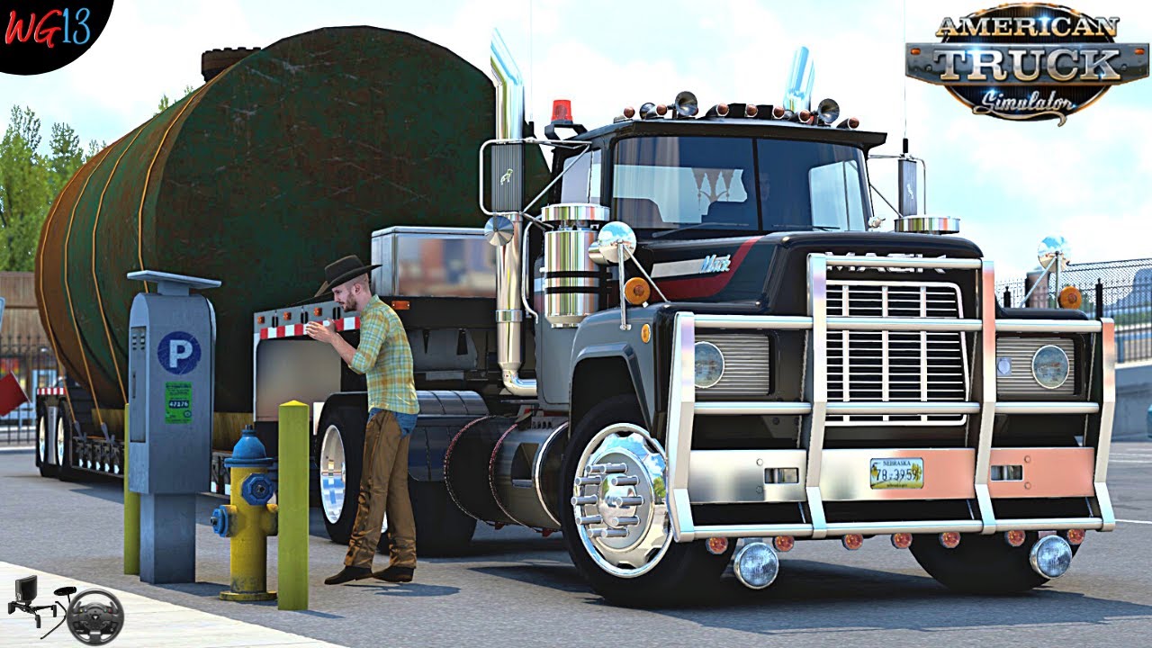 AMERICAN TRUCK SIMULATOR| NEW MACK R ENGINE SOUND AMAZING| ZEE MODS ...