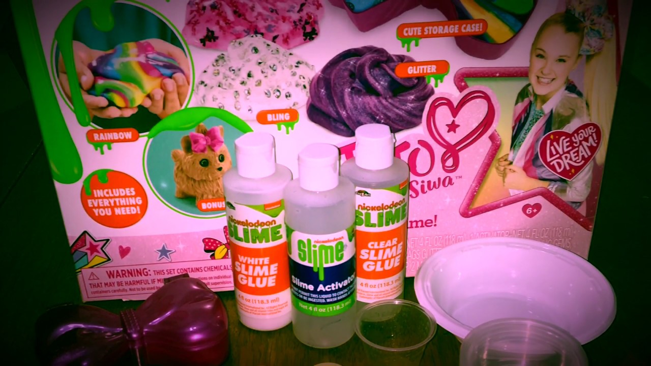 Jojo Siwa Slime Kit! - YouTube