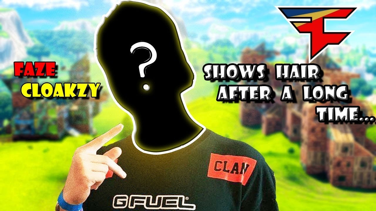 CLOAKZY shows his HAIR after a long time...NINJA accidently said to ...