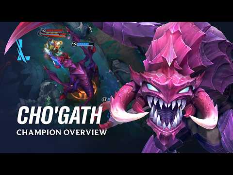 Cho’Gath Champion Overview | Gameplay - League of Legends: Wild Rift