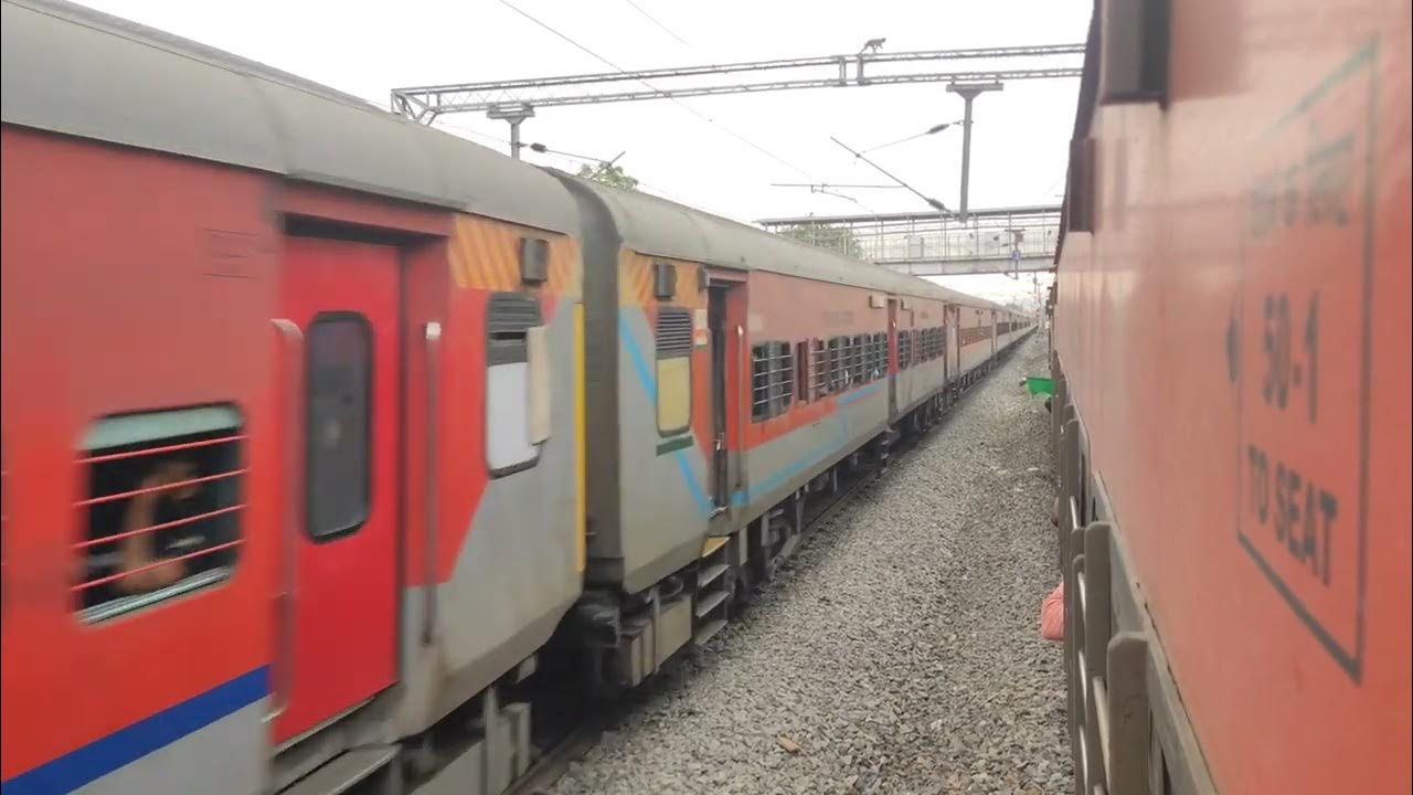 15years of service to this daily L.T.T express from Visakhapatnam to mumbai LTT 18519 - YouTube