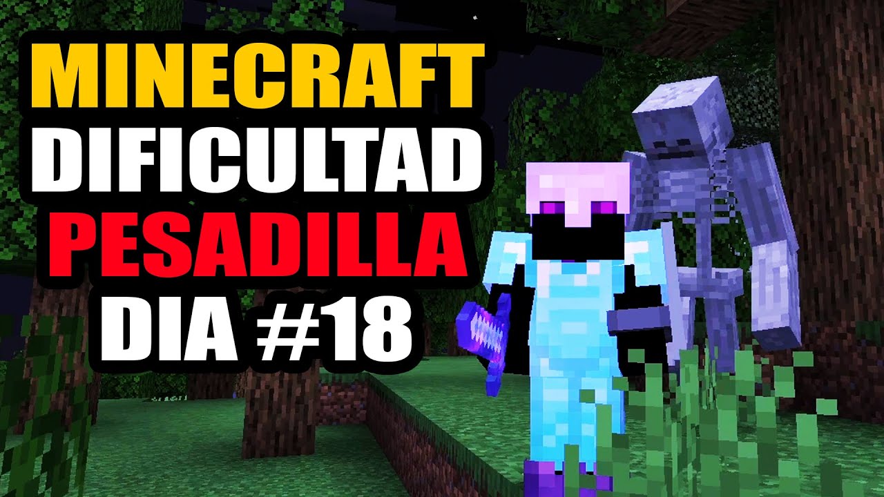 ¡LOS MUTANTES LLEGARON! YA EN MINECRAFT DIFICULTAD PESADILLA #18 - YouTube