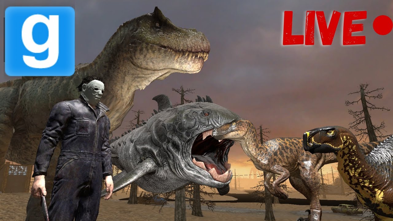 Gmod Mod Reviews Live: The Isle Dinosaurs, Michael Myers, and more ...