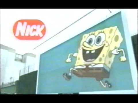 Comercial Bob Esponja Nickelodeon 2002