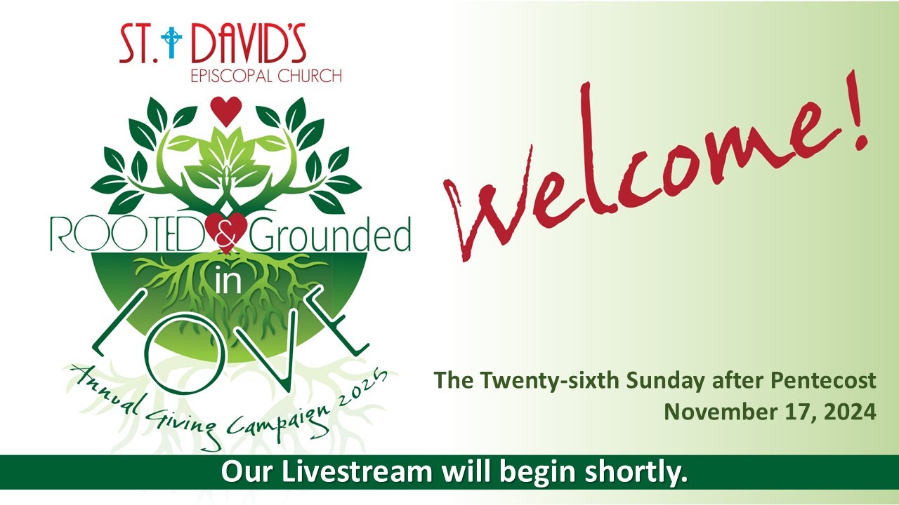 St. David's Episcopal Church - Sunday, November 17, 2024 - YouTube