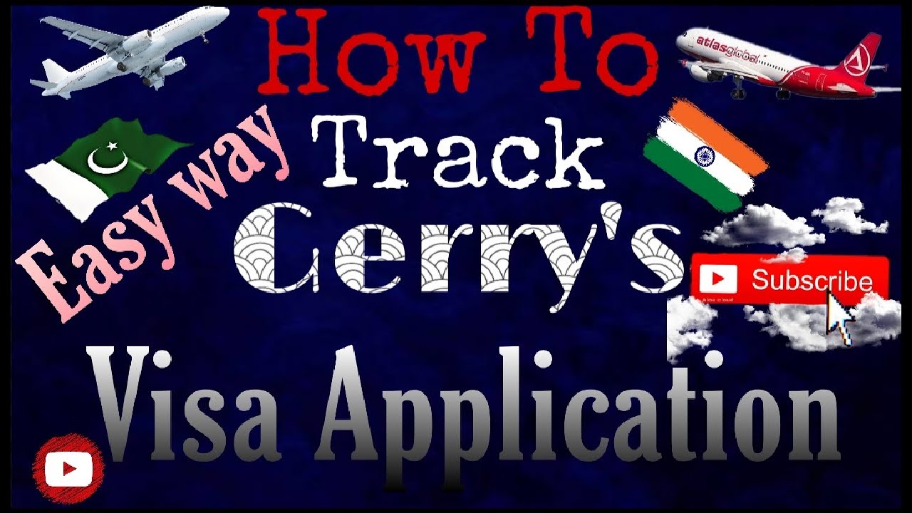 How To Track Your Visa Application On VFS Global 2020 - YouTube