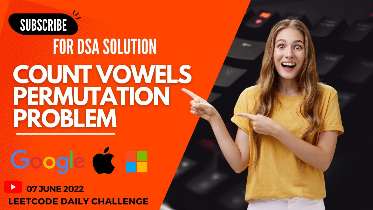 1220 Count Vowels Permutation Dsa Leetcode Daily Challenge 2589