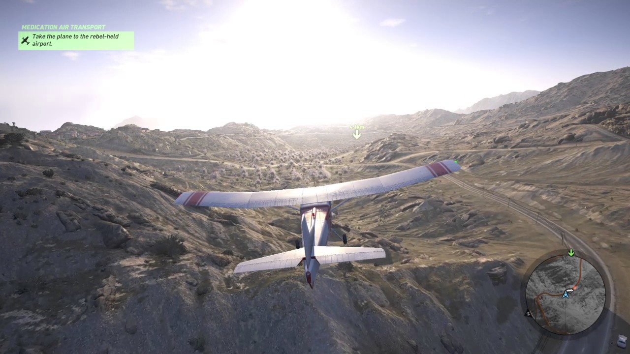Tom Clancy's Ghost Recon® Wildlands landing a plane 1st time - YouTube