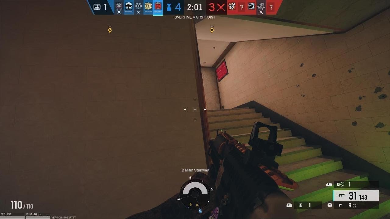 Tom Clancy's Rainbow Six Siege 4K champ lobby - YouTube